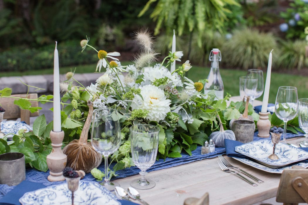 Gorgeous Farm To Table Entertainment | Outdoor Tablescape