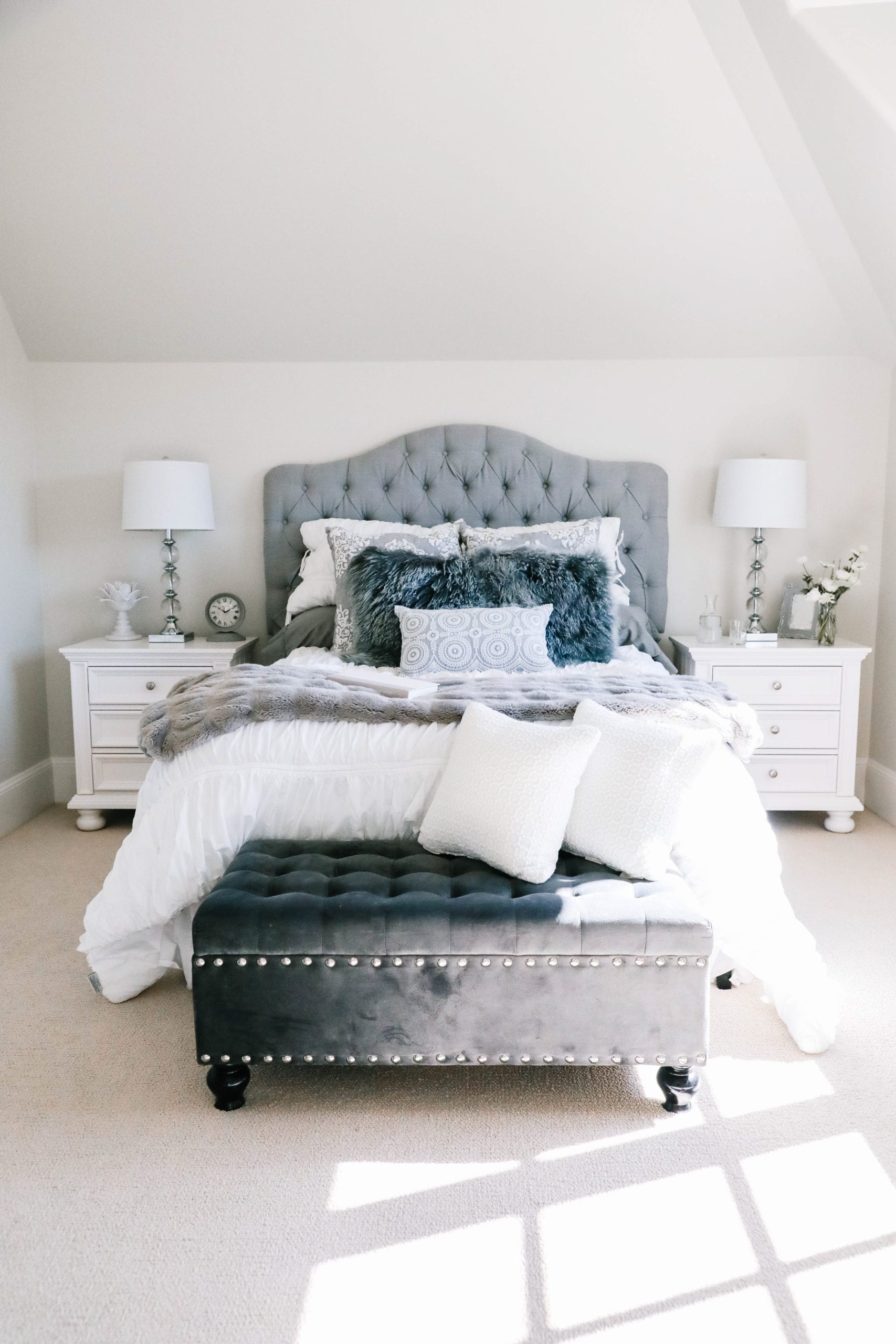 Gray Guest Room | Fifty Shades Of Gray Home Decor
