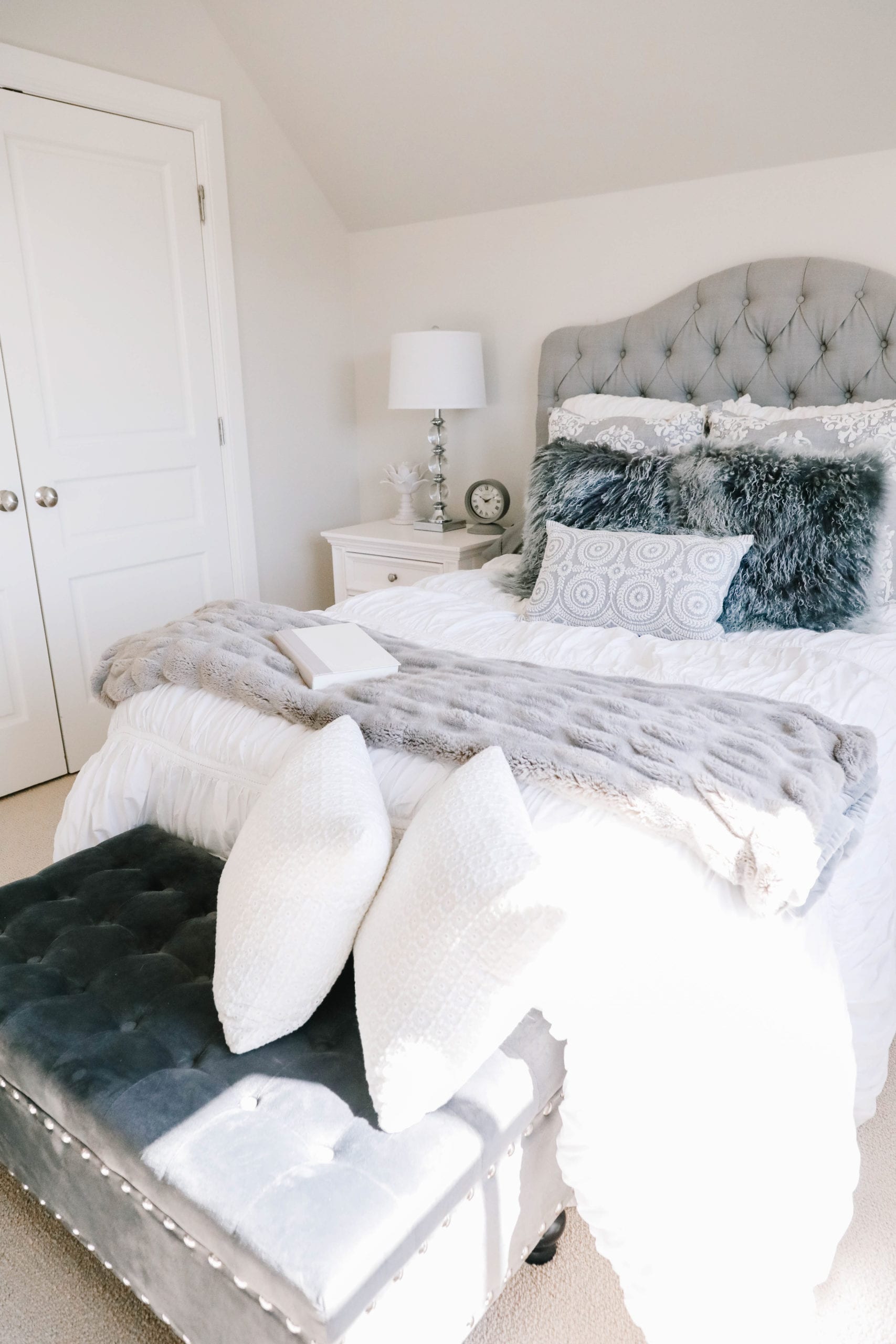 Gray Guest Room | Fifty Shades Of Gray Home Decor