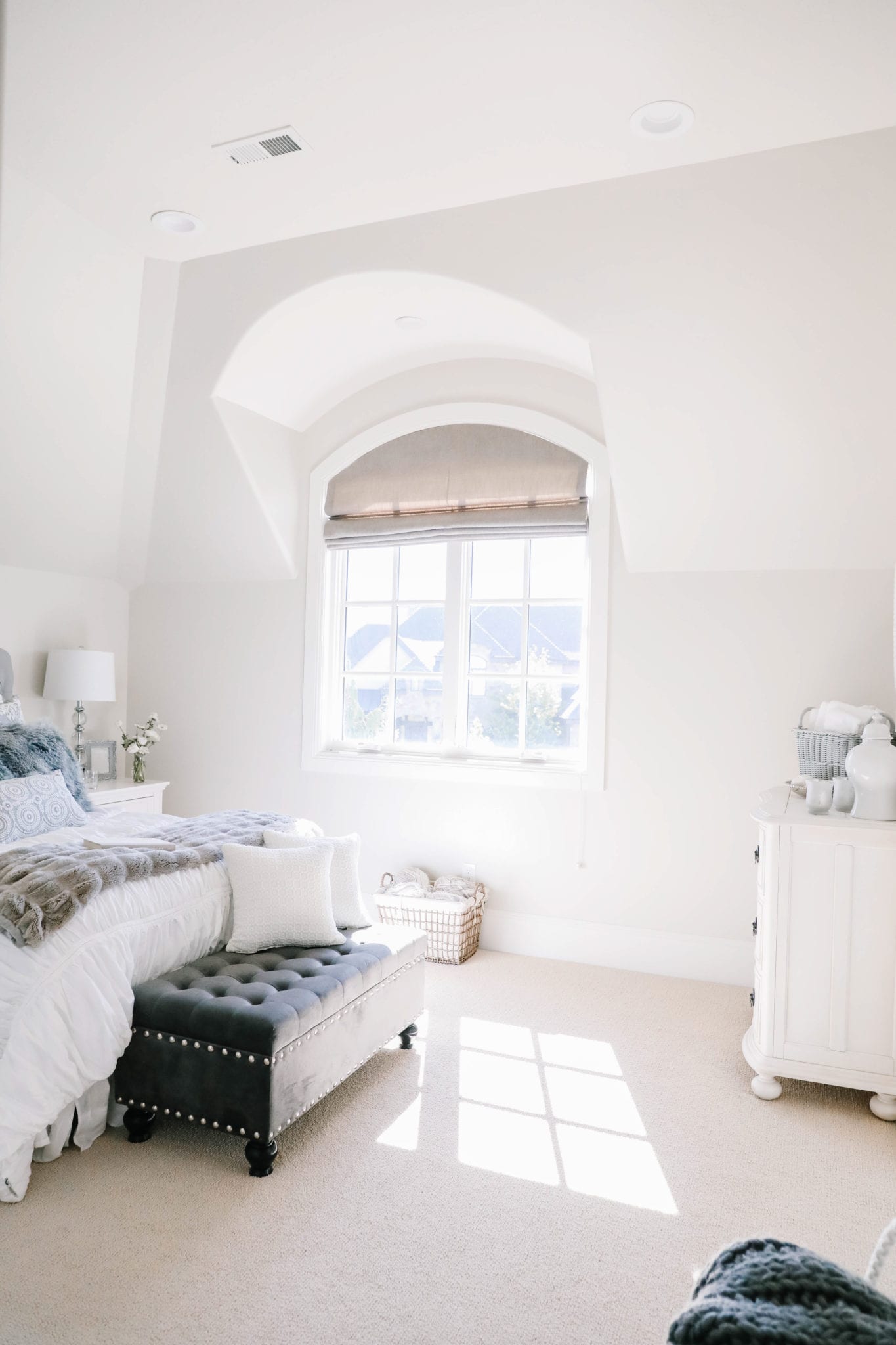 Gray Guest Room | Fifty Shades Of Gray Home Decor