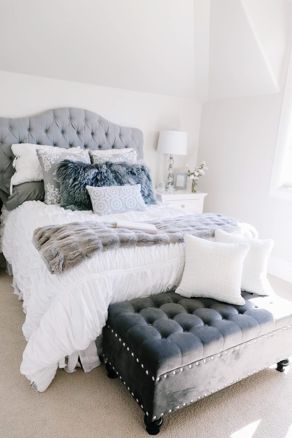 Gray Guest Room | Fifty Shades Of Gray Home Decor