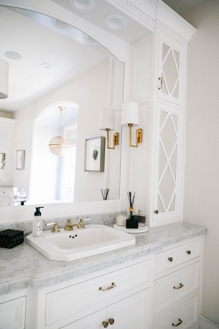 Elegant Master Bathroom Spring Refresh - Home With Holly J