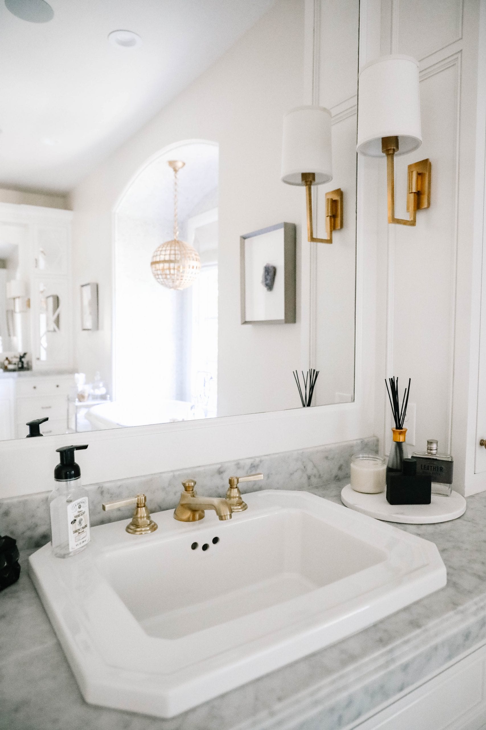 Elegant Master Bathroom Spring Refresh - Home With Holly J