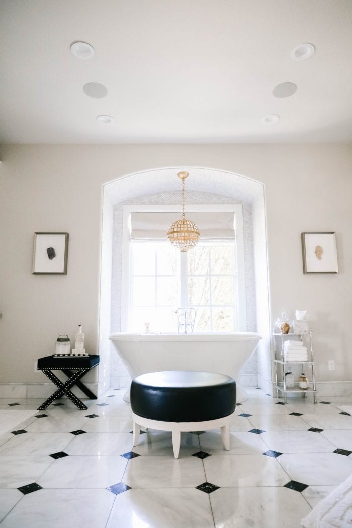 Elegant Master Bathroom Spring Refresh - Home With Holly J