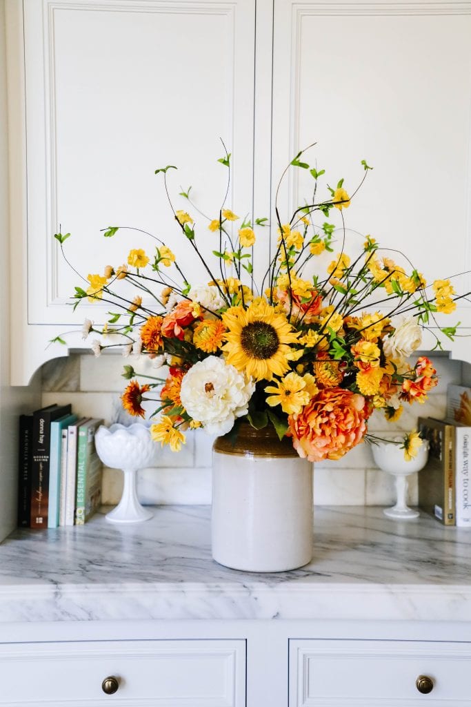 Sunflower Centerpiece | Summer And Fall Centerpiece DIY Tutorial