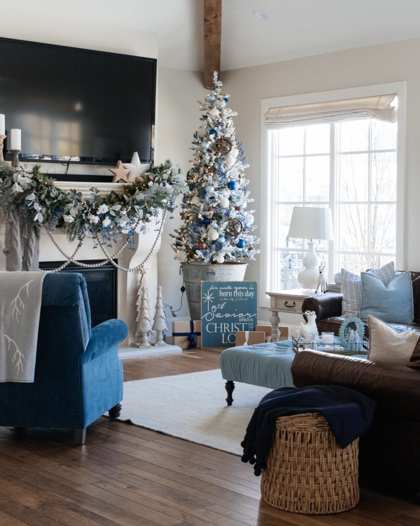 Green And Ivory Christmas | Christmas Home Tour