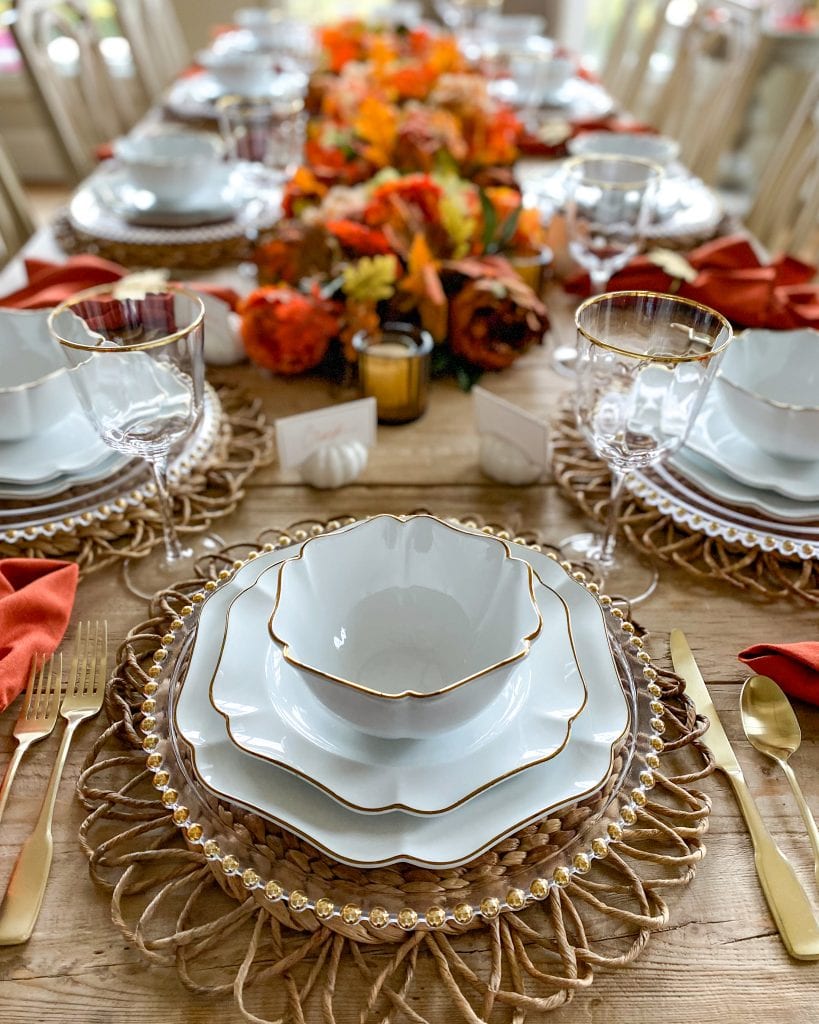 Beautiful Harvest Tablescape | Martha Stewart Fall Tablescape