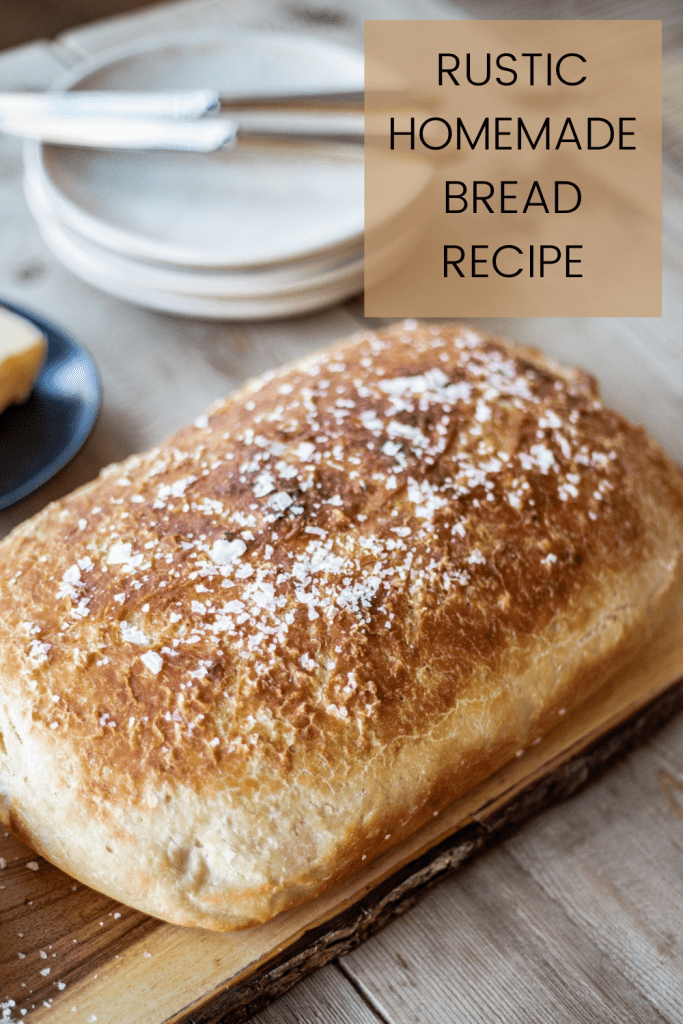Homemade Rustic Bread Recipe | Simple Bread Recipe