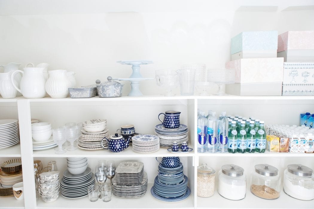 Dish Organization Tips | Organizing Dishes In A Pantry