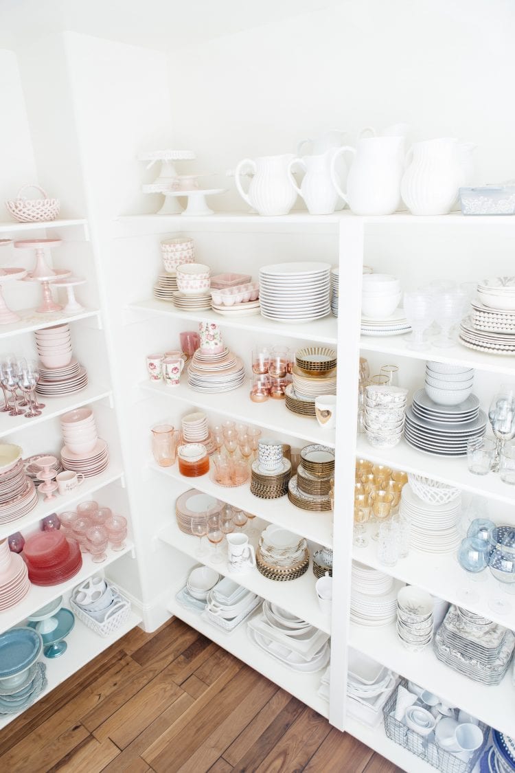 Dish Organization Tips | Organizing Dishes In A Pantry