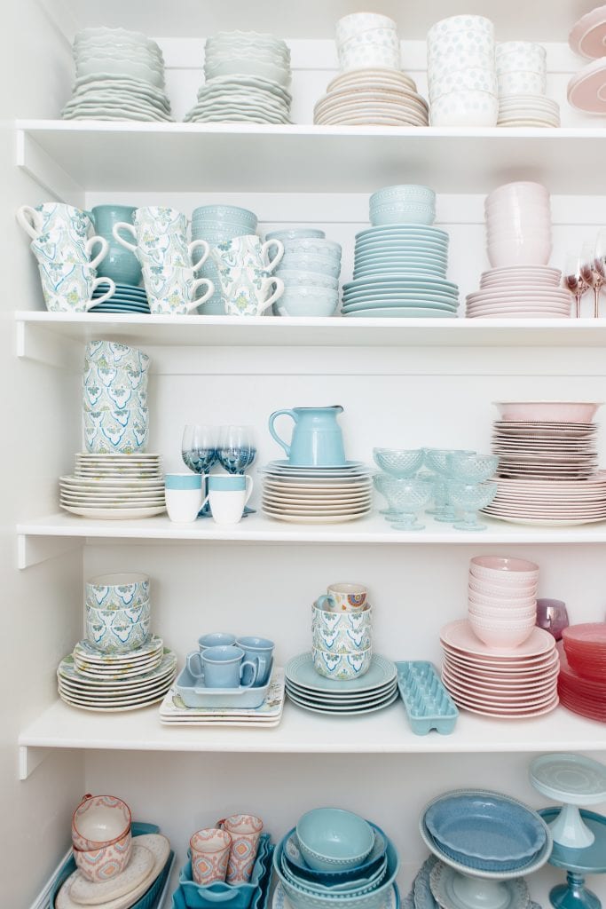 Dish Organization Tips | Organizing Dishes In A Pantry
