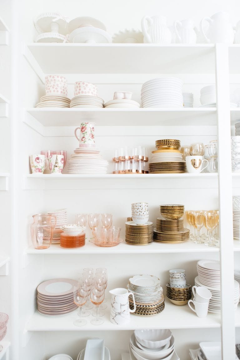Dish Organization Tips | Organizing Dishes In A Pantry