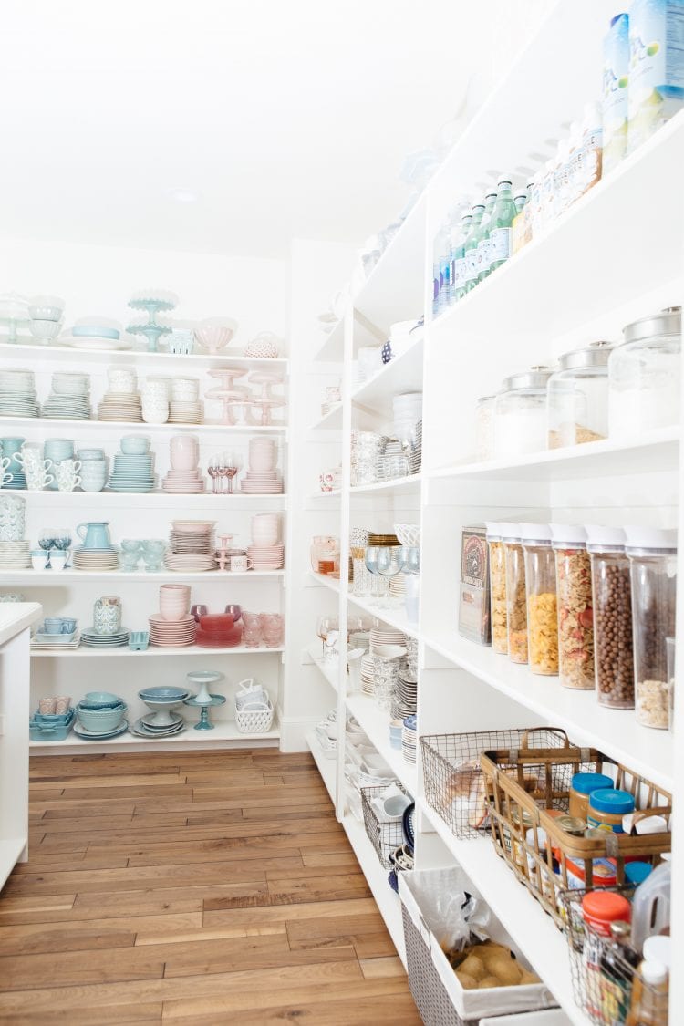 Dish Organization Tips | Organizing Dishes In A Pantry
