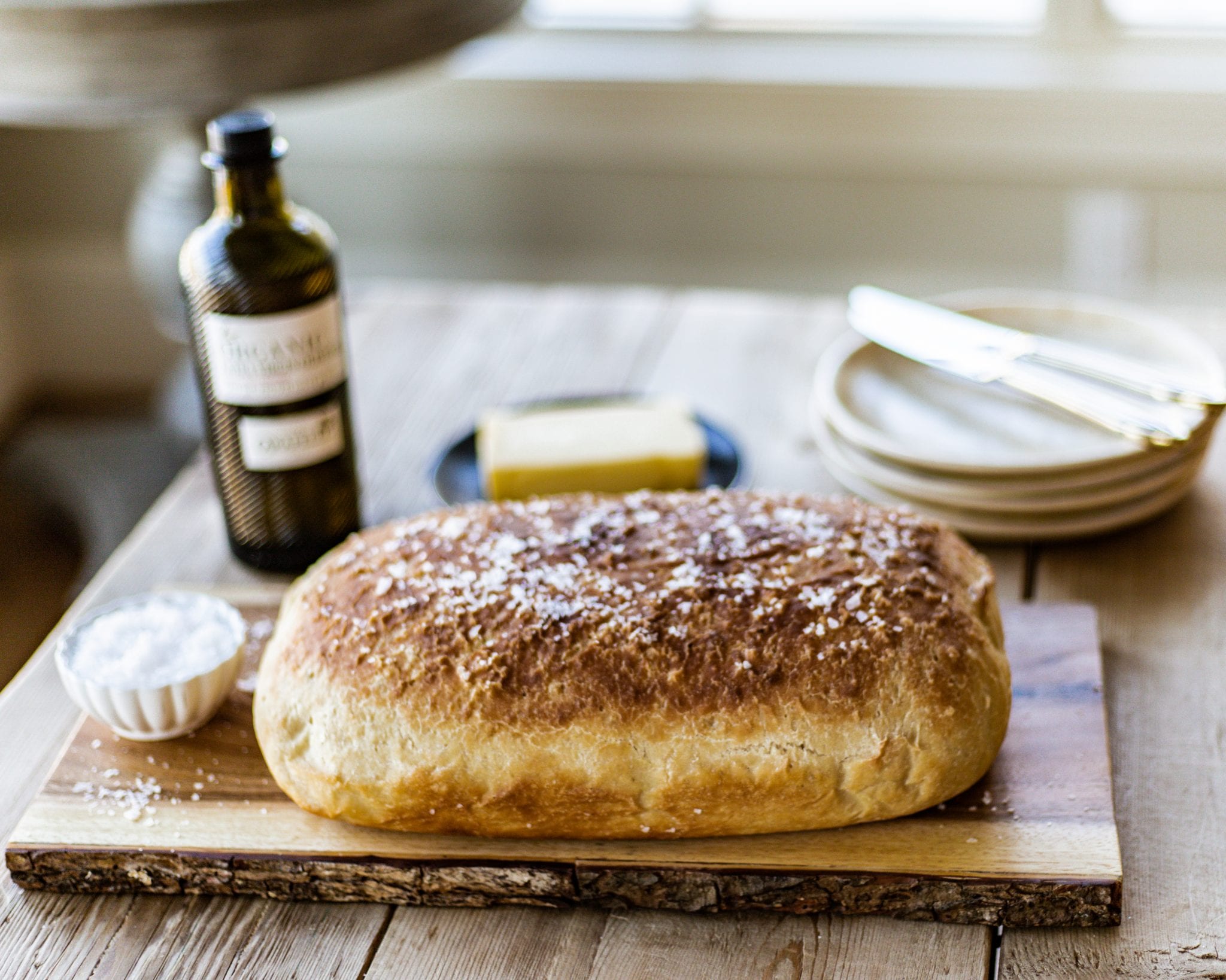 Homemade Rustic Bread Recipe | Simple Bread Recipe