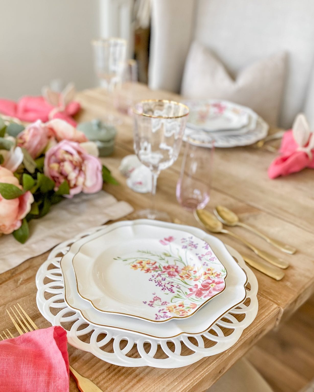 Spring And Easter Tablescape | Martha Stewart Home Decor