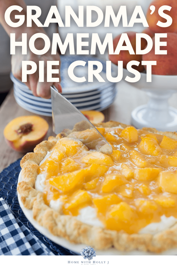 Homemade Pie Crust Recipe | Homemade Crust From Scratch
