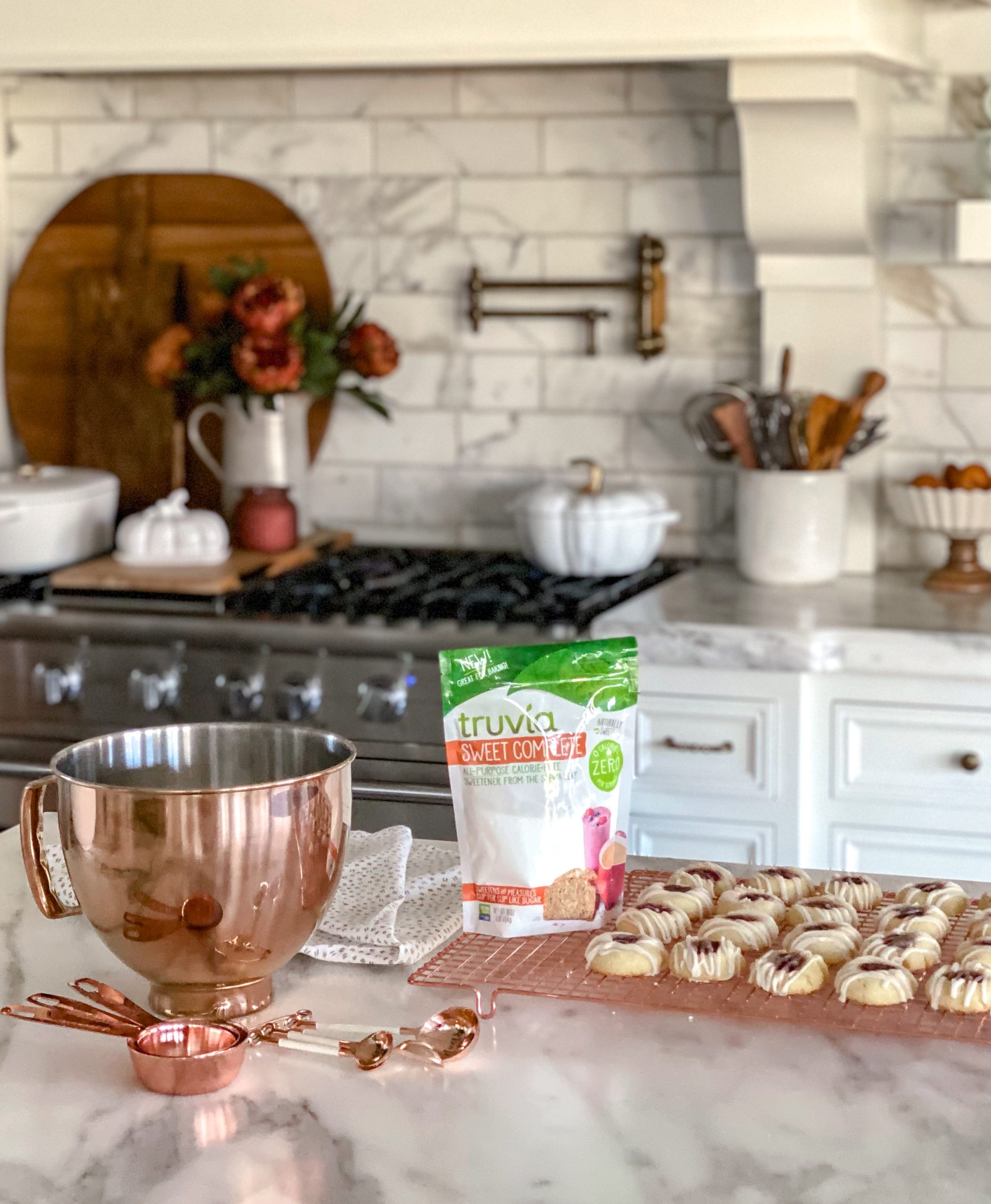 Sugar-Free Cookie Recipe | Raspberry Almond Shortbread Cookies