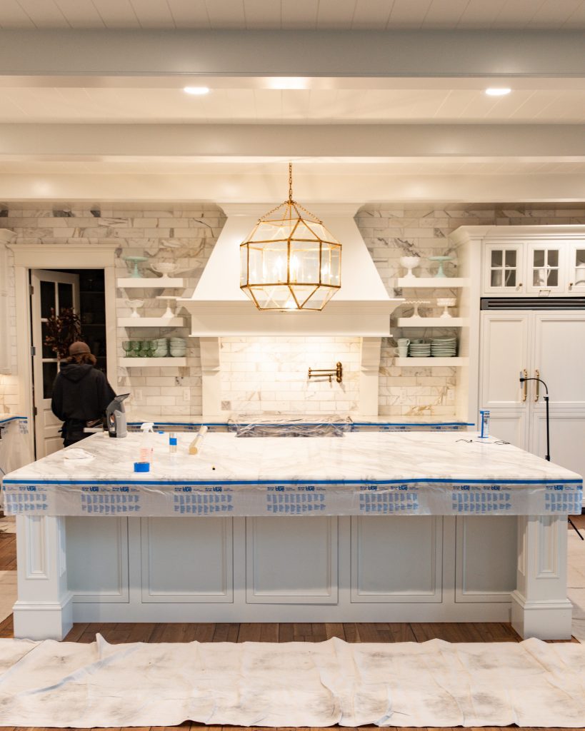Marble Countertops in the Kitchen | Home with Holly J
