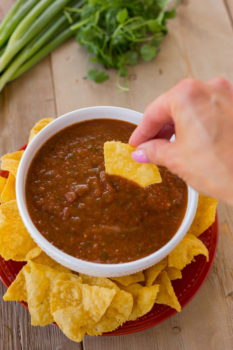 Easy Homemade Salsa Recipe - Home With Holly J