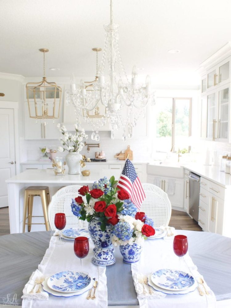 Easy Patriotic Decorating Ideas - Home With Holly J