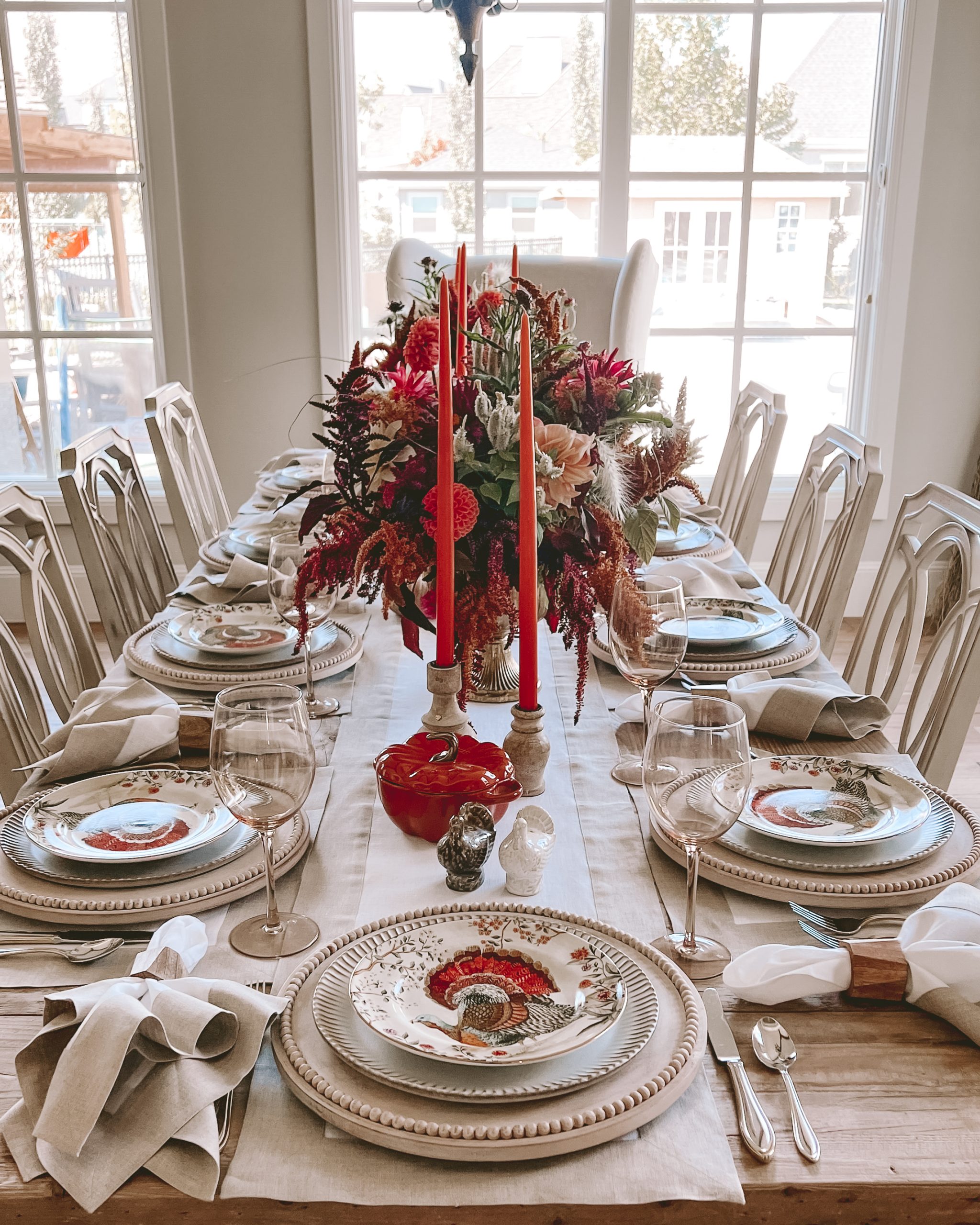 Elevate your Thanksgiving Tablescape with Solino Home Linens - Home ...