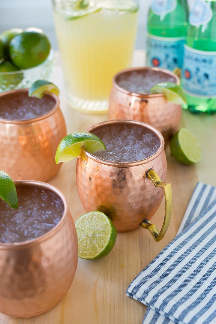 Refreshing Moscow Mule Mocktail Recipe - Home With Holly J