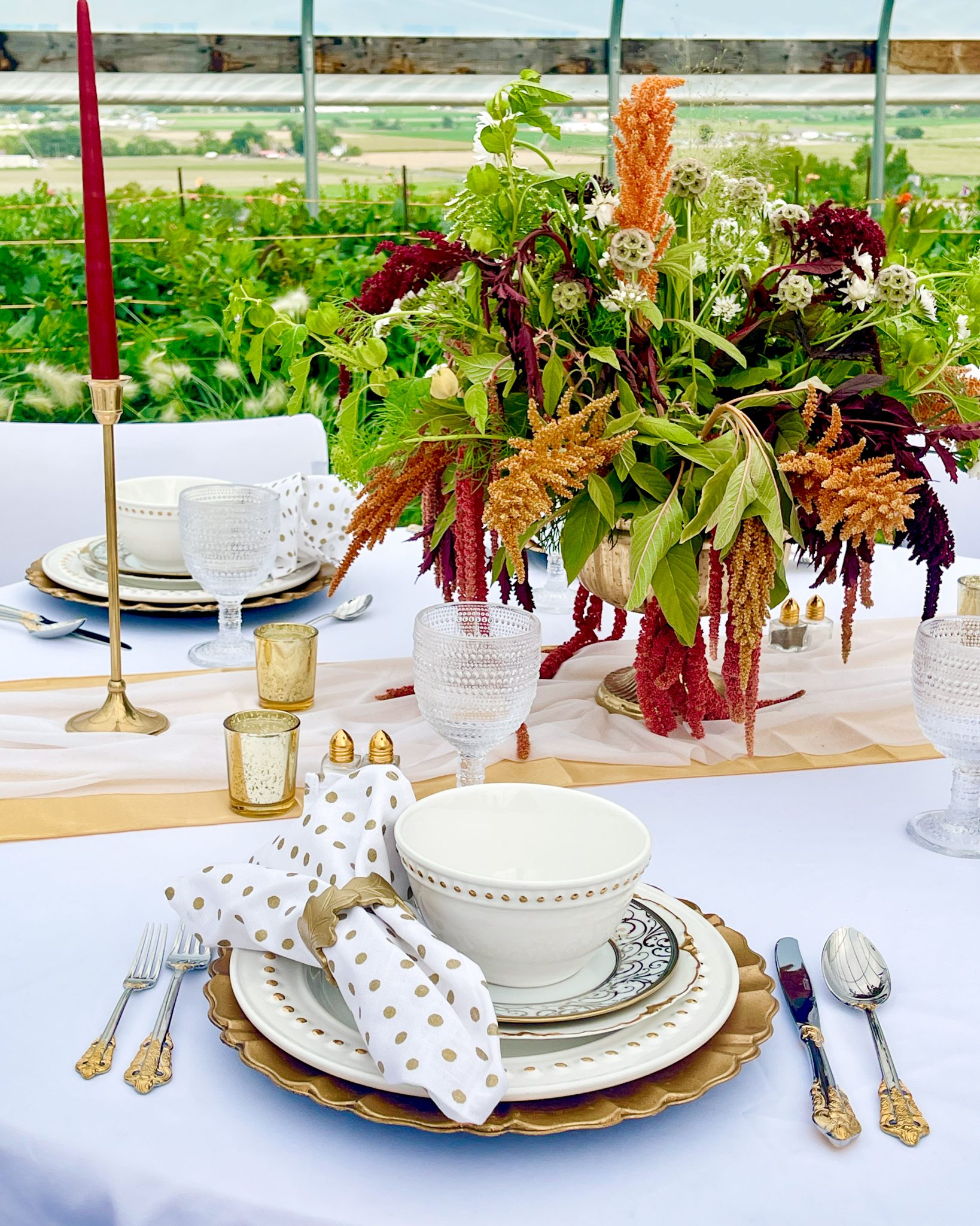 Experience the Magic of a Flower Farm Dinner Party - Home With Holly J
