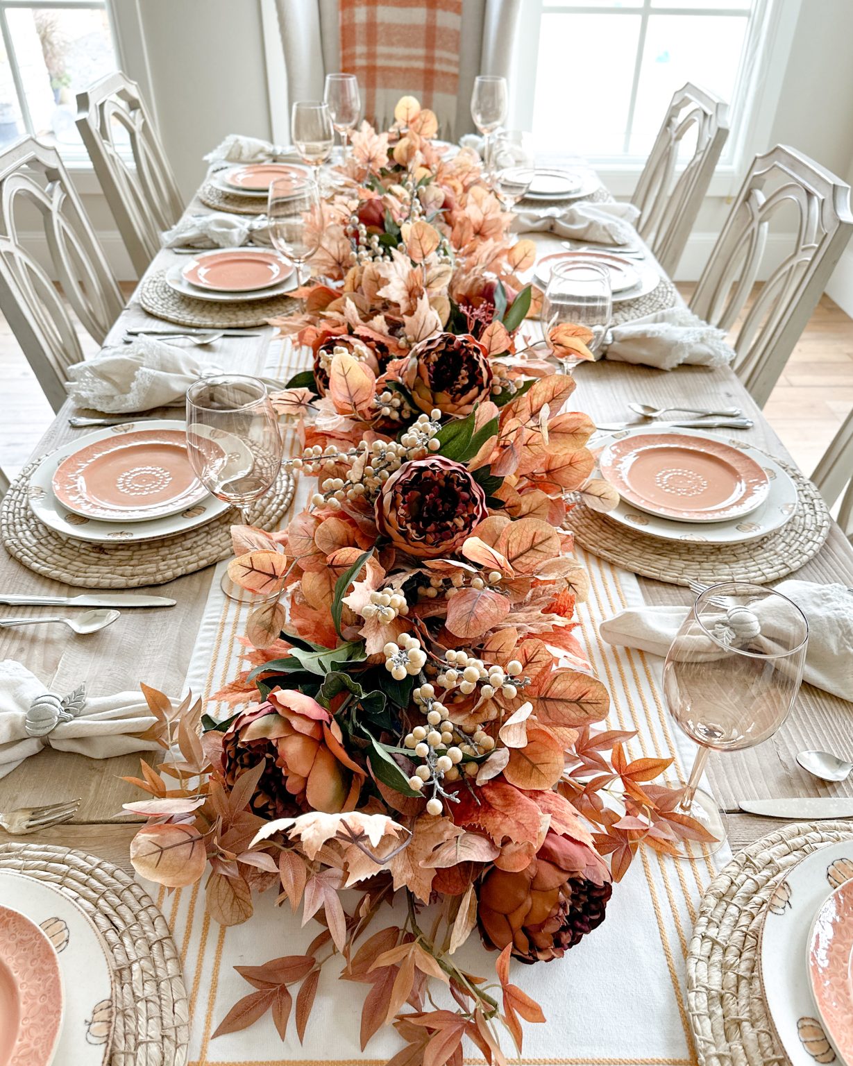 Fall Harvest Tablescape - Home With Holly J