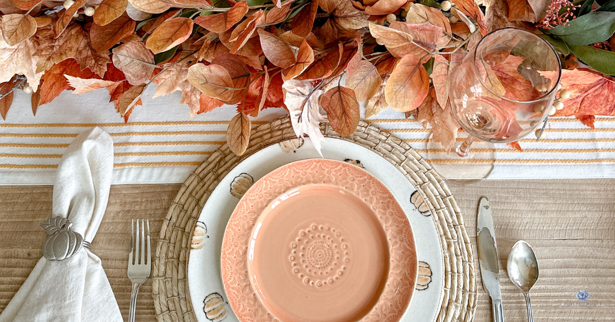 Fall Harvest Tablescape - Home With Holly J